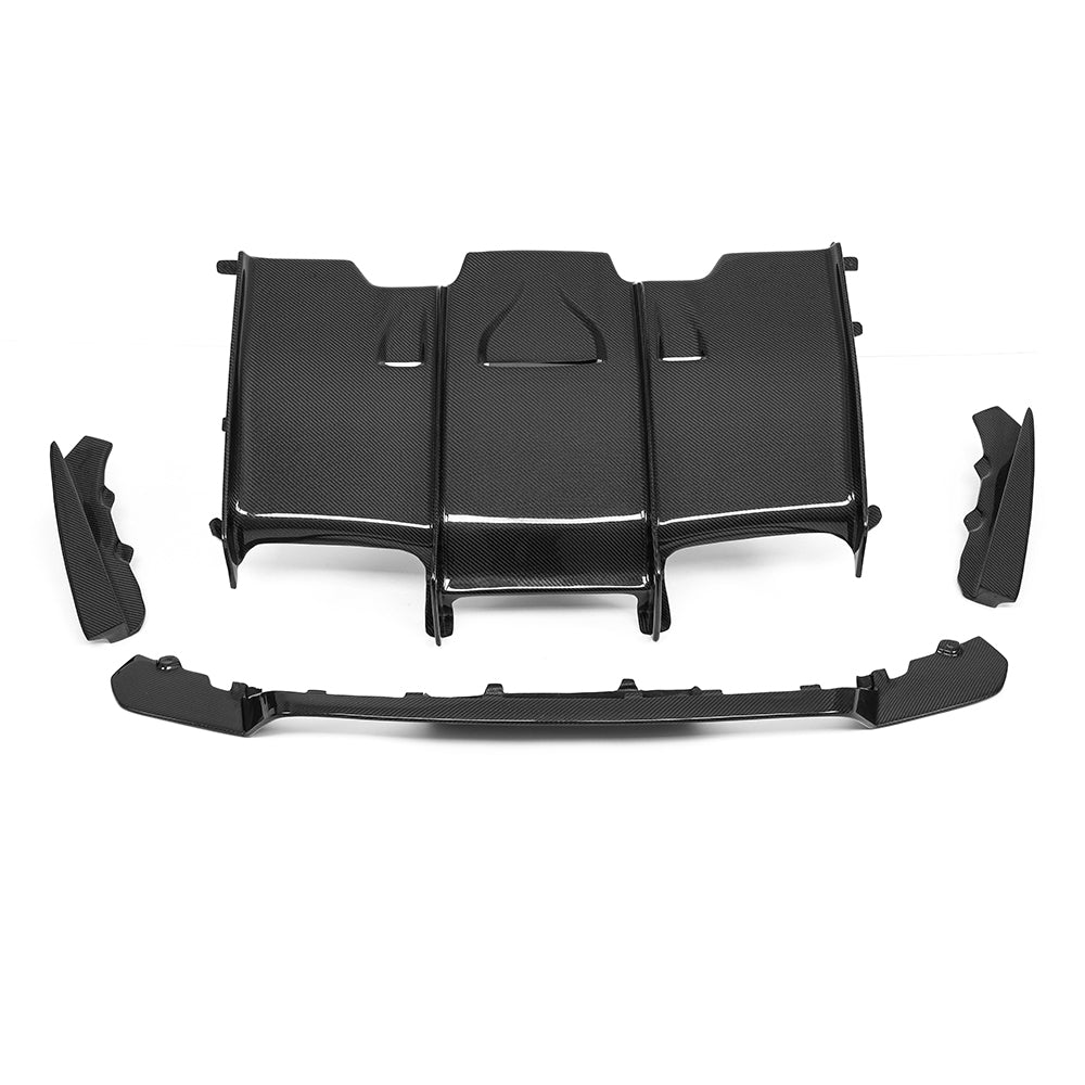 Bmw M3/M4 F80/F82/F83 Psm Style Dry Carbon Fiber Rear Diffuser ...